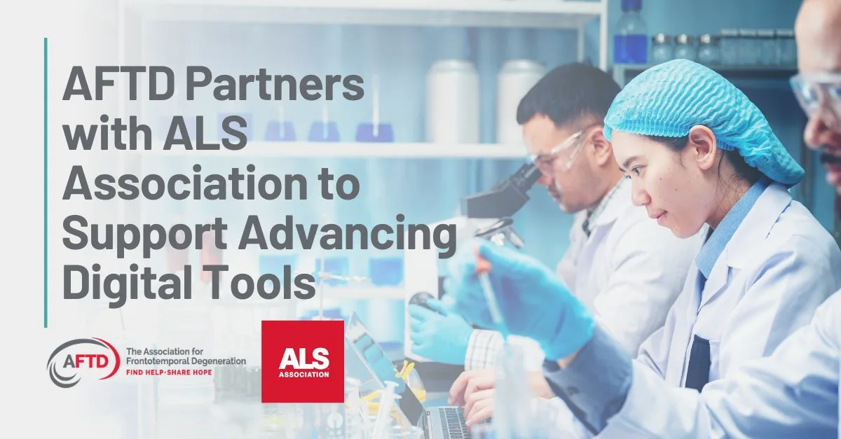 AFTD Partners with ALS Association to Support Advancing Digital Tools ...