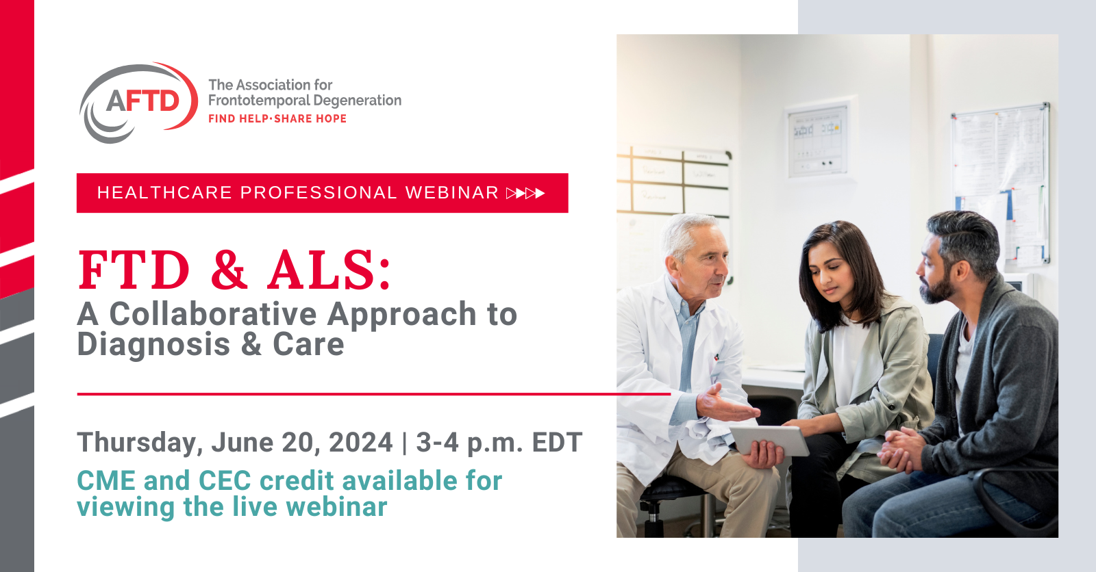 AFTD Webinar: FTD and ALS -- A Collaborative Approach to Diagnosis and ...